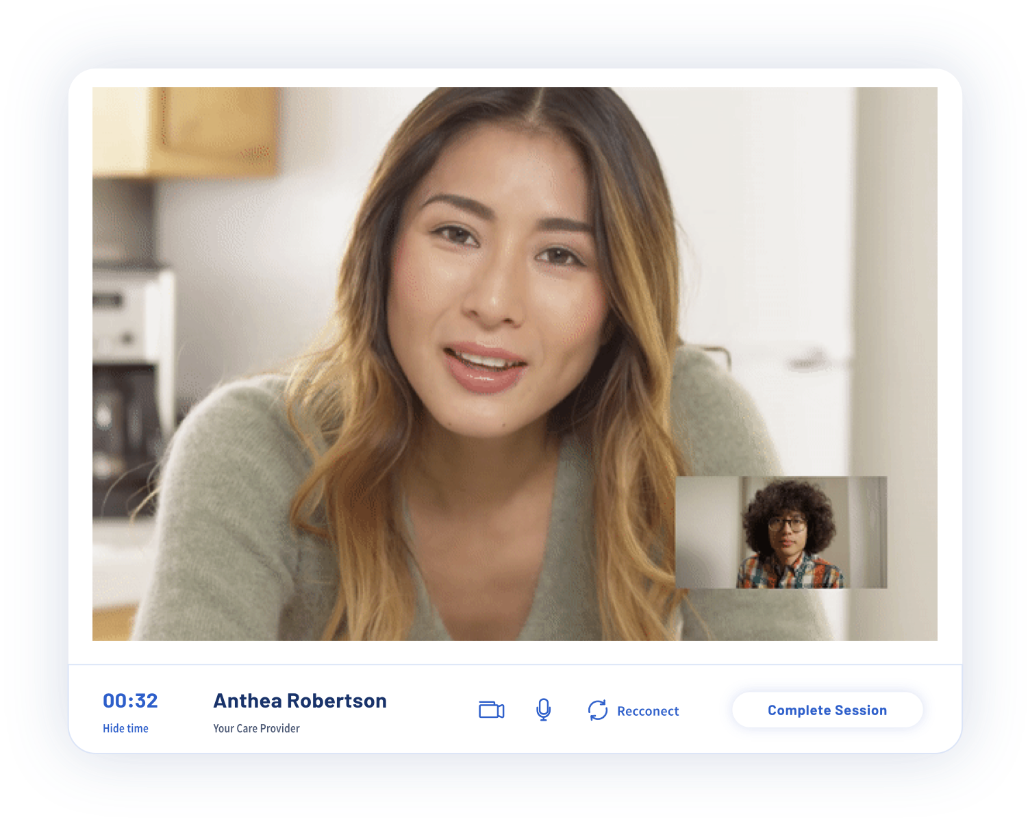 Schedule your first confidential video session